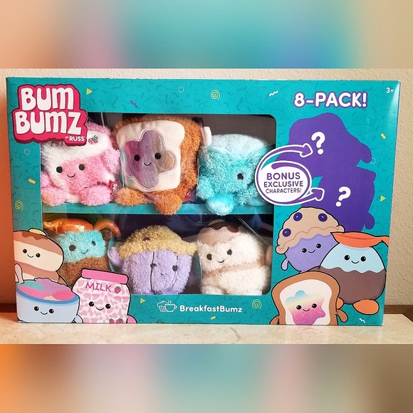 Russ | Toys | Bum Bumz By Russ Breakfast Bumz 45 8 Pack Breakfast Set | Poshmark